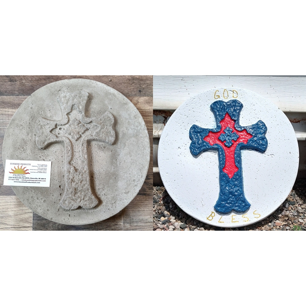 Concrete Circle Cross